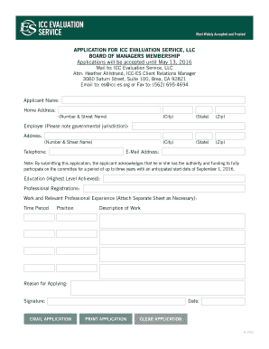 Fillable Online media iccsafe The ICC Evaluation Service (ICC-ES) Seeks ...