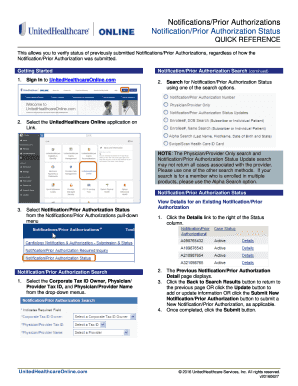 Fillable Online Notifications/Prior Authorizations Fax Email Print ...