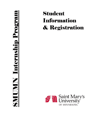 Fillable Online smumn Information & Registration - smumn.edu Fax Email ...