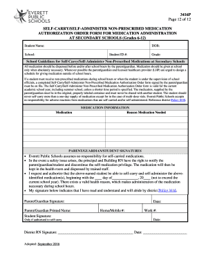 Fillable Online docushare everett k12 wa 3416P SELF-CARRY-SELF ...