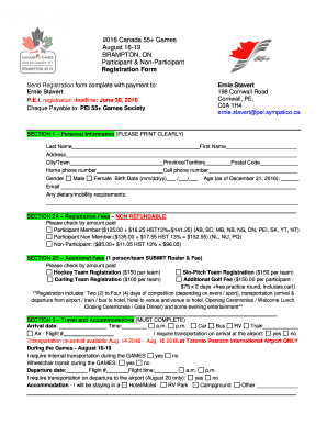 Fillable Online PEI Registration Form - WordPress.com Fax Email Print ...