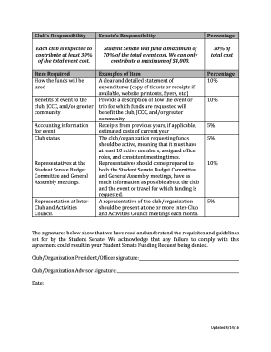 Fillable Online jccc Student Senate Funding Request Form Fax Email ...