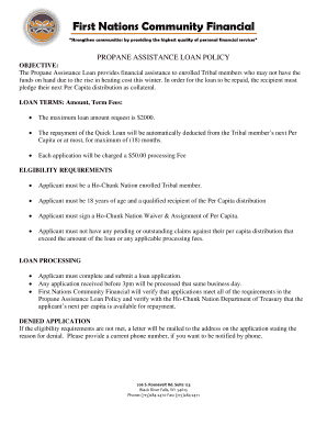 Fillable Online First Nations Community Financial Fax Email Print ...