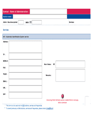 Fillable Online itu List of Coast Stations and Special Services - List ...