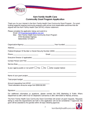 Fillable Online RFA APPLICATION FORM Fax Email Print - pdfFiller