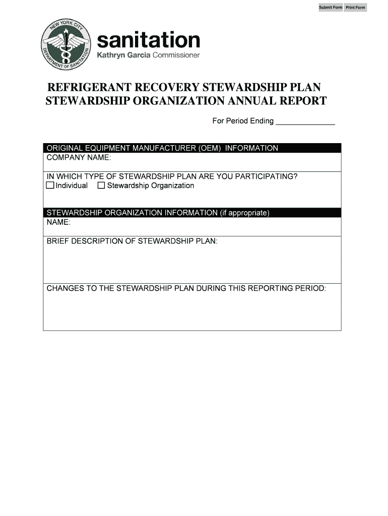 Fillable Online Draft Refrigerant Form-AnnualReport revised Fax Email ...