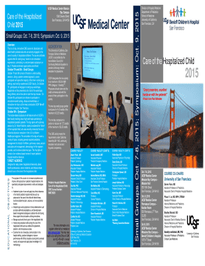 Fillable Online Course Registration Form - UCSF CME Fax Email Print ...