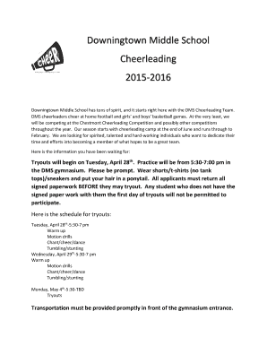 Fillable Online Downingtown Middle School has tons of spirit, and it ...