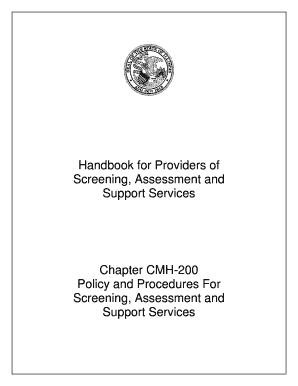 Fillable Online Chapter CMH-200 Fax Email Print - pdfFiller