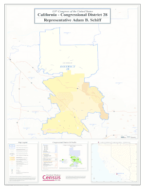 Fillable Online www2 census California - Congressional District 28 ...