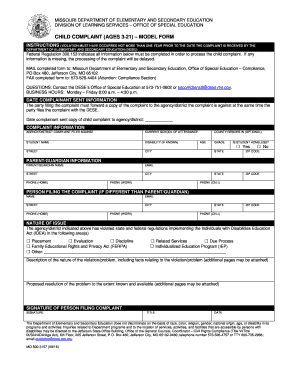 Fillable Online dese mo MO 500-3157 - Missouri Department of Elementary and Secondary ... Fax ...