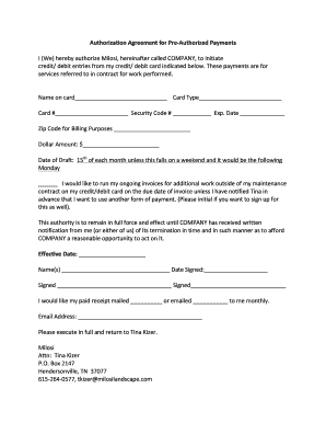 Fillable Online Authorization-Agreement-Payments.docx Fax Email Print ...