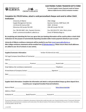 Fillable Online To receive Supplier Invoice Payments made by Campus Fax ...