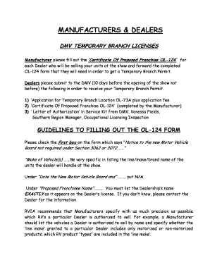 Fillable Online DMV Form Guidelines -21-22 Fax Email Print - pdfFiller