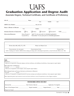 Fillable Online Associate Degree Technical Certificate And