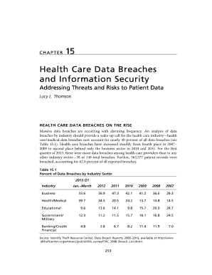 Fillable Online Health Care Data Breaches Fax Email Print - pdfFiller
