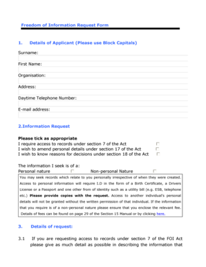 Fillable Online FOI Request Form - Dublin Docklands Development ...
