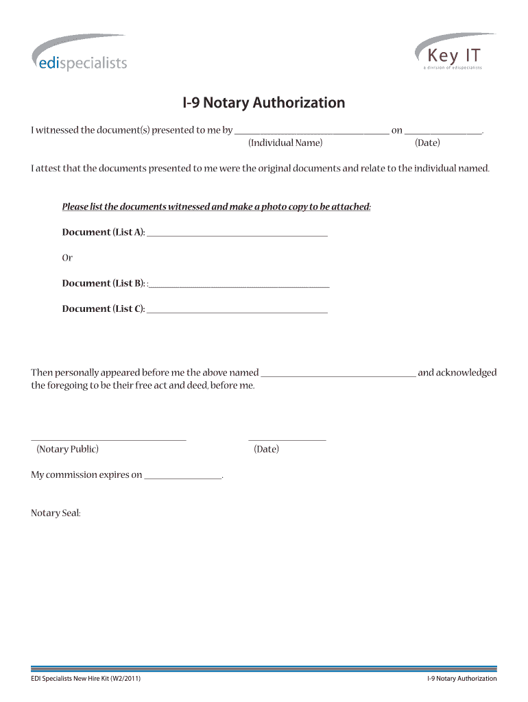 Sample Notarized Letter Of Authorization Fill Online Printable 