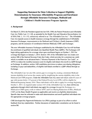 Fillable Online Supporting Statement for Data Collection to Support ...