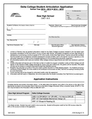 Fillable Online delta CAD 1 & 2 - delta Fax Email Print - pdfFiller