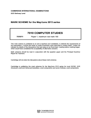 Fillable Online computer studies 7010 2014 october november paper 13 ...