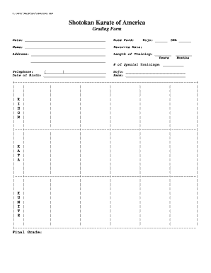 Fillable Online its caltech Grading Form - Information Management ...