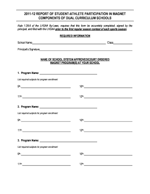 Fillable Online lhsaa Lhsaa required dual-curriculum/magnet school ...
