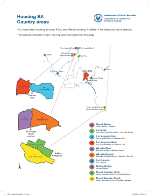 Fillable Online sa gov Country areas Fax Email Print - pdfFiller