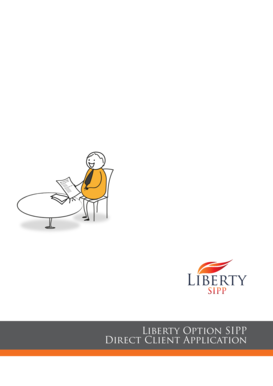 Fillable Online Liberty Option SIPP Direct Client Application Fax Email Print - pdfFiller