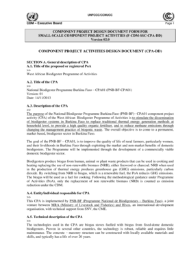 Fillable Online PoA Validation ReportTemplate. Small-scale Solar Electrical Programme, South ...