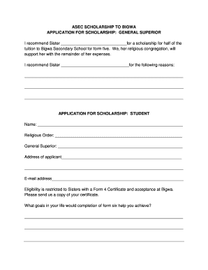 Fillable Online asec-sldi Scholarship Applications - How to Apply for ...