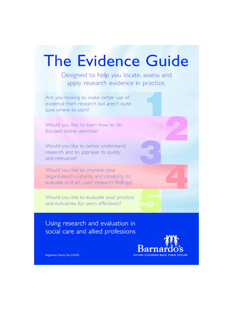Fillable Online staff city ac 8239 Evidence Guide Flyer FINAL A/W ...