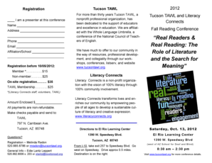 Fillable Online To download the registration form - Literacy Connects ...