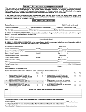 PIAA Recertification Form 13-14 - Lchsyes - Fill and Sign Printable Template Online