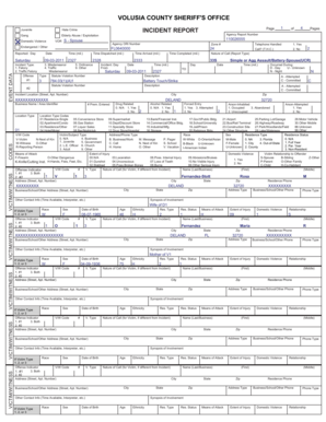 Fillable Online Stott's arrest report - VolusiaExposed.Com Fax Email Print - pdfFiller