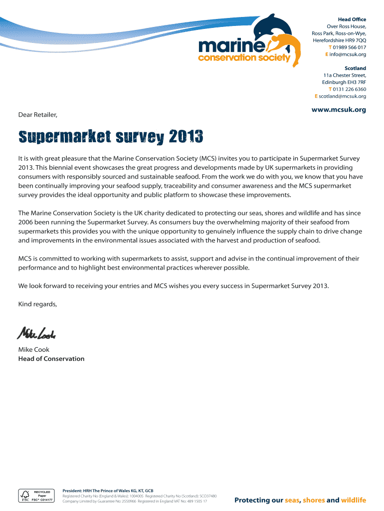 Fillable Online 323-2013 Supermarket Survey Form A4 4-4 v6.indd ...