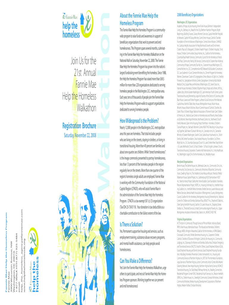 Fillable Online hthwalks Join Us for the 21st Annual Fannie Mae Help ...