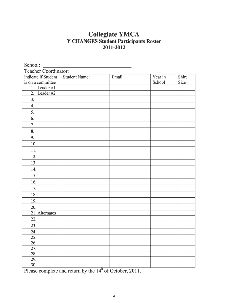 Fillable Online ymcaofpittsburgh YMCA CHANGES - YMCA of Greater ...