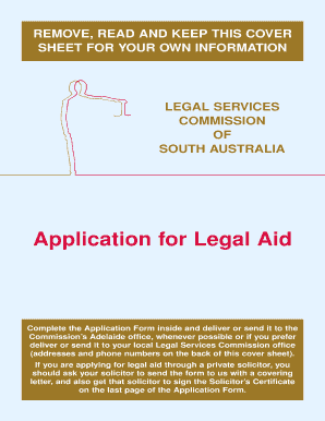 Fillable Online lsc sa gov REMOVE, READ AND KEEP THIS COVER Fax Email ...