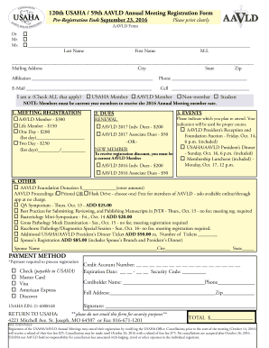 Fillable Online aavld I am a: (Check ALL that apply) Fax Email Print - pdfFiller