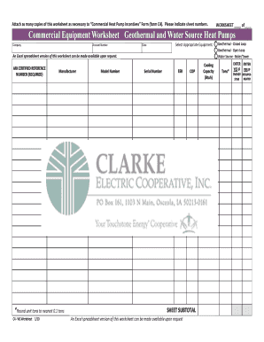 Fillable Online Attach as many copies of this worksheet as necessary to ...