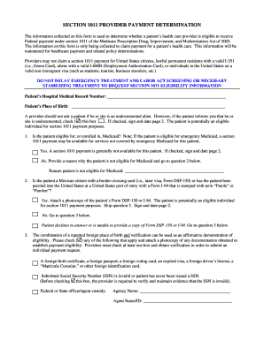 Fillable Online cms CMS-10130 Provider Payment Determination.doc - cms ...
