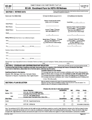 Fillable Online eutf hawaii INSTRUCTIONS FOR COMPLETING FORM EC-2H Fax ...