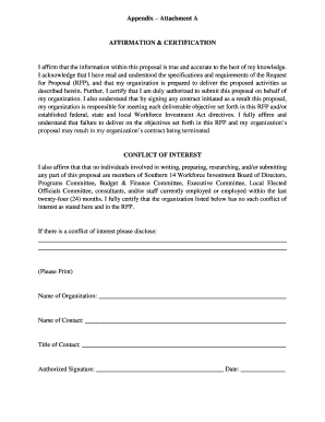 Fillable Online Appendix Attachment A Fax Email Print - pdfFiller