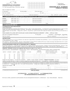 Fillable Online employes polymtl DEMANDE DE R GLEMENT FRAIS M DICAUX ...