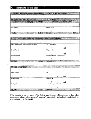 Fillable Online Wastewater Discharge Permit Application - ... Fax Email ...