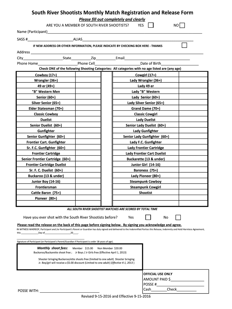 Fillable Online Updated Monthly Signin Sheet - South River Shootists ...