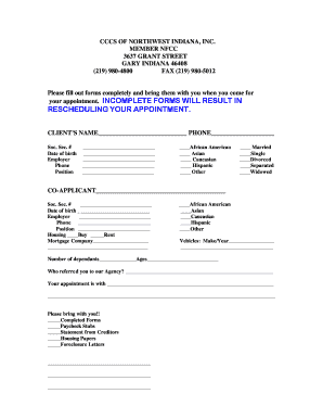 Fillable Online cccsnwi Intake Form pg 1.PDF - cccsnwi Fax Email Print ...