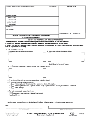 Fillable Online EJ-170. Fillable Editable and Saveable California Judicial Council Forms Fax ...