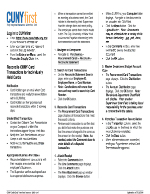Fillable Online Log in to CUNYfirst Fax Email Print - pdfFiller